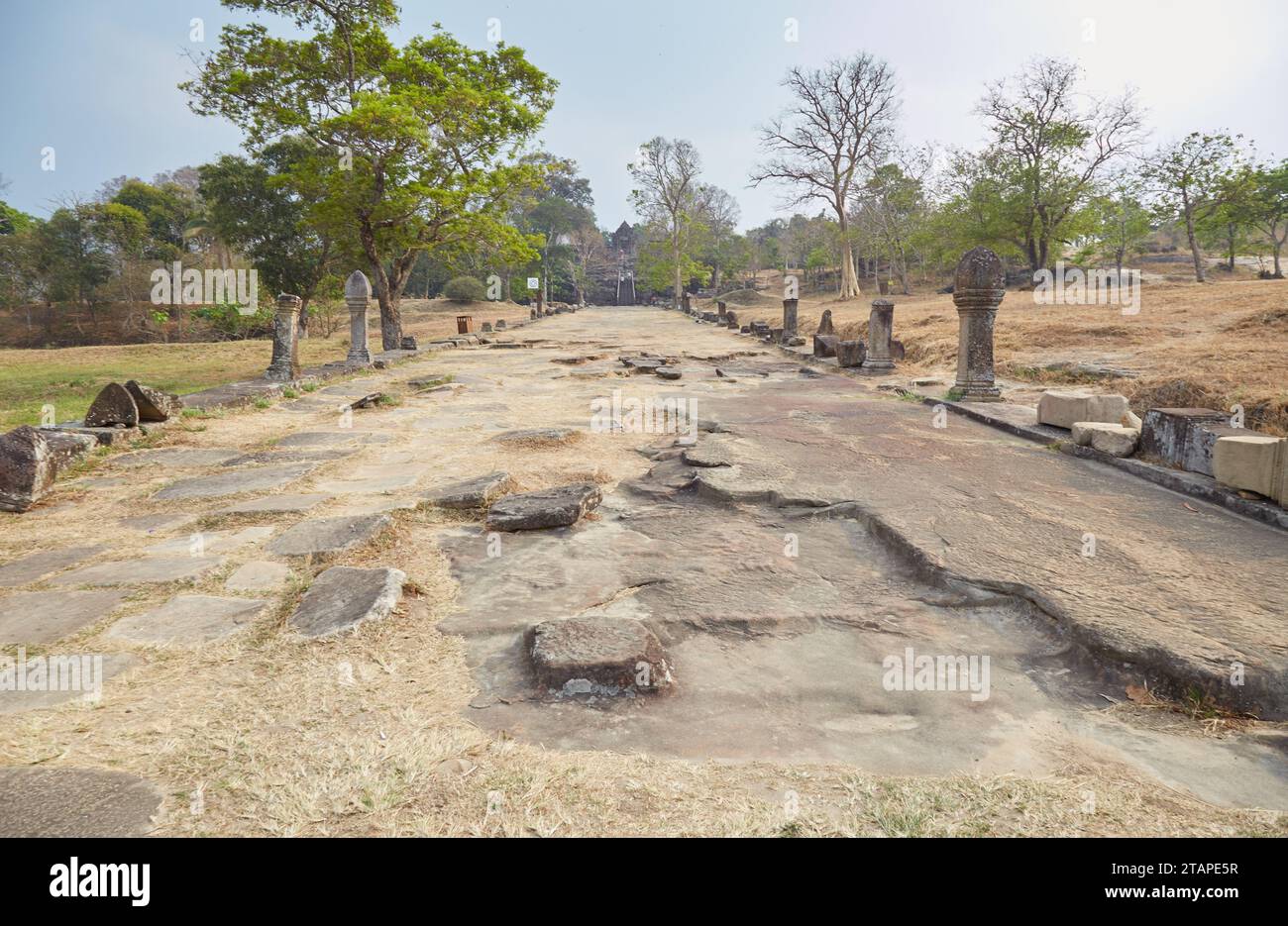 The ancient Khmer temple of Preah Vihear in Cambodia Stock Photo - Alamy