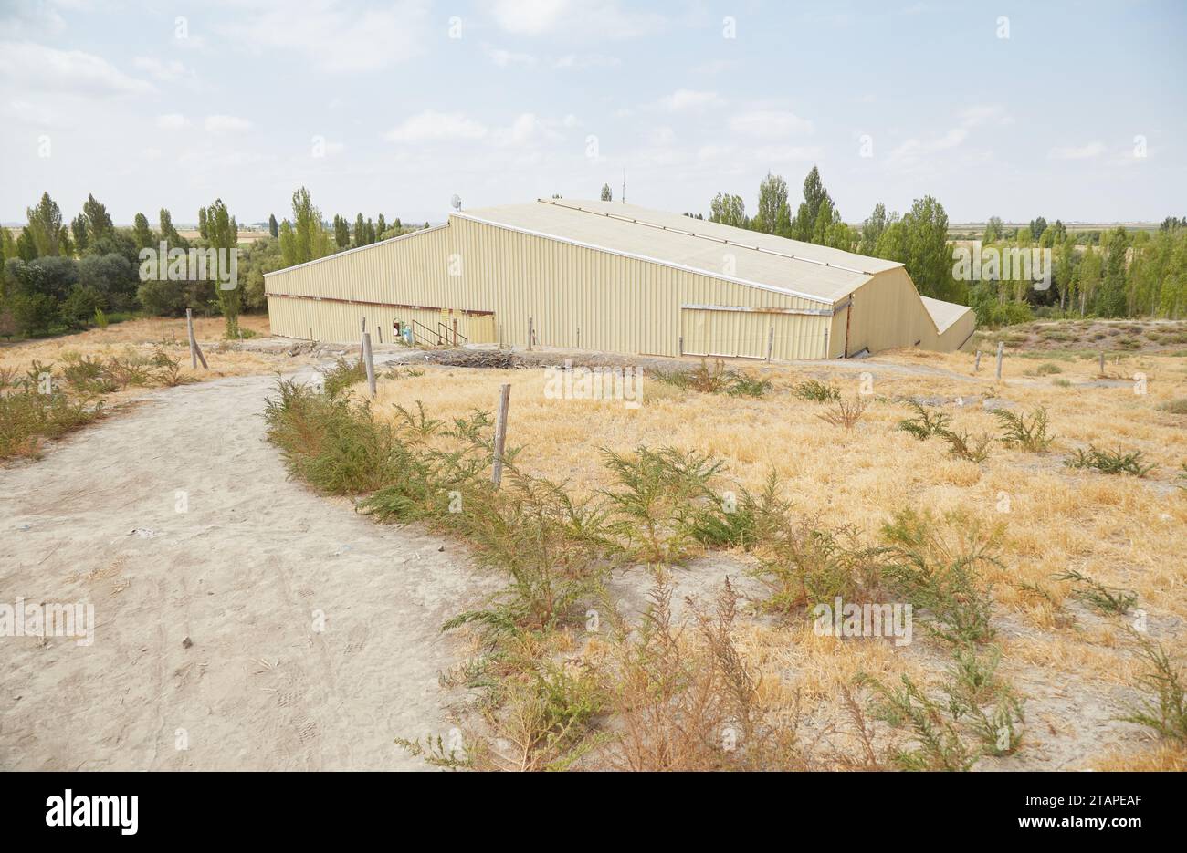 The ancient Neoloithic city of Catal Hoyuk in Turkey, founded over 9000 ...