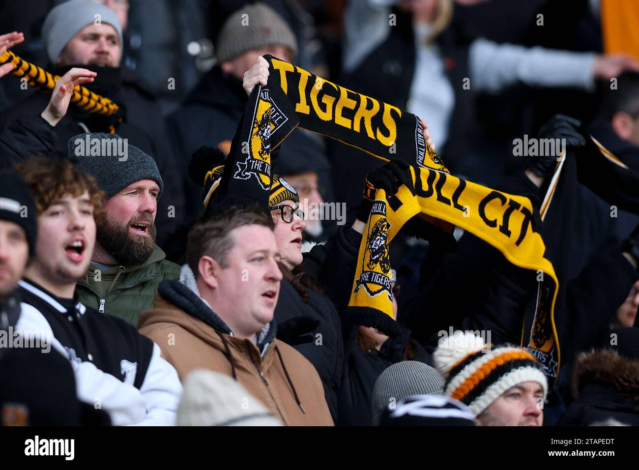 Hull City fans during the Sky Bet Championship match Hull City vs ...