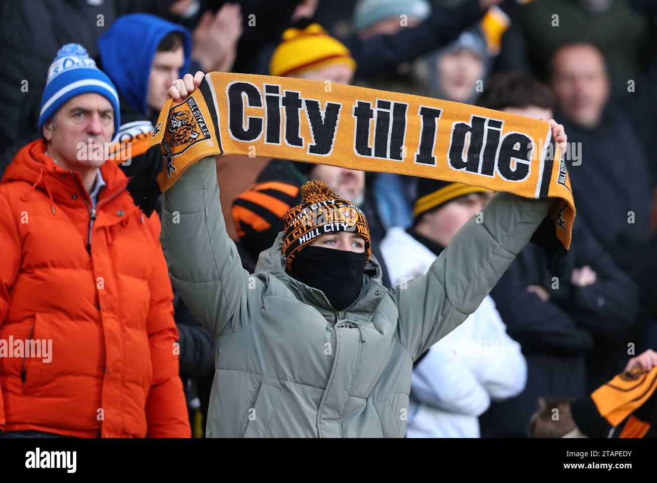 Hull City fans during the Sky Bet Championship match Hull City vs ...