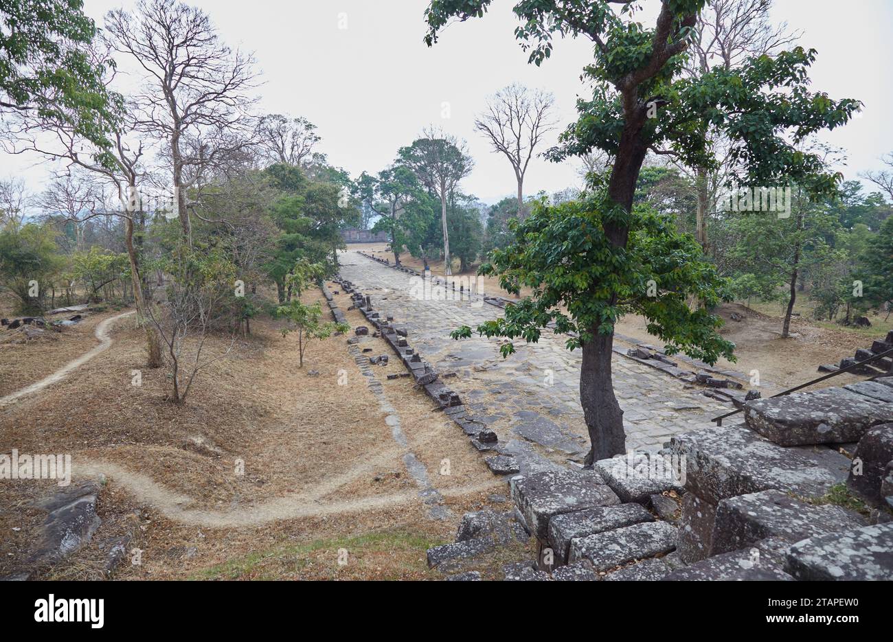 The ancient Khmer temple of Preah Vihear in Cambodia Stock Photo - Alamy