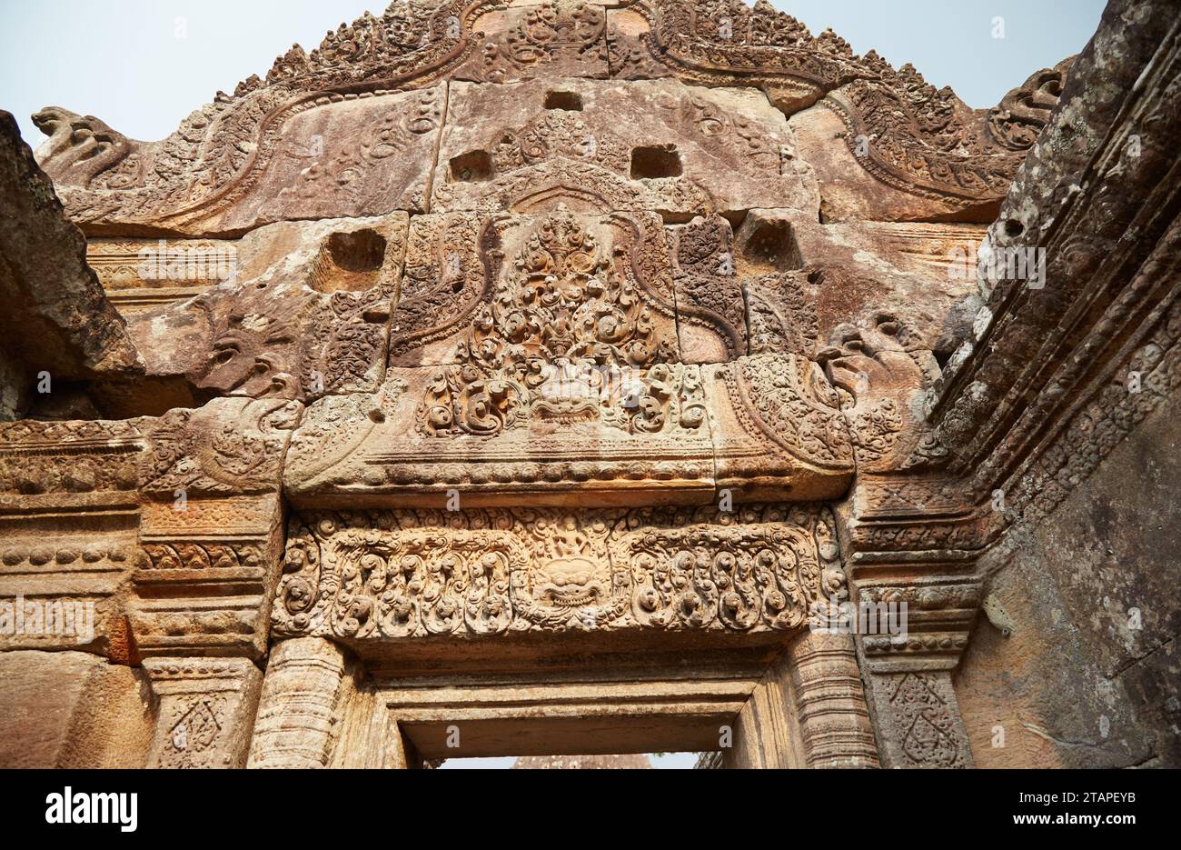 The ancient Khmer temple of Preah Vihear in Cambodia Stock Photo - Alamy