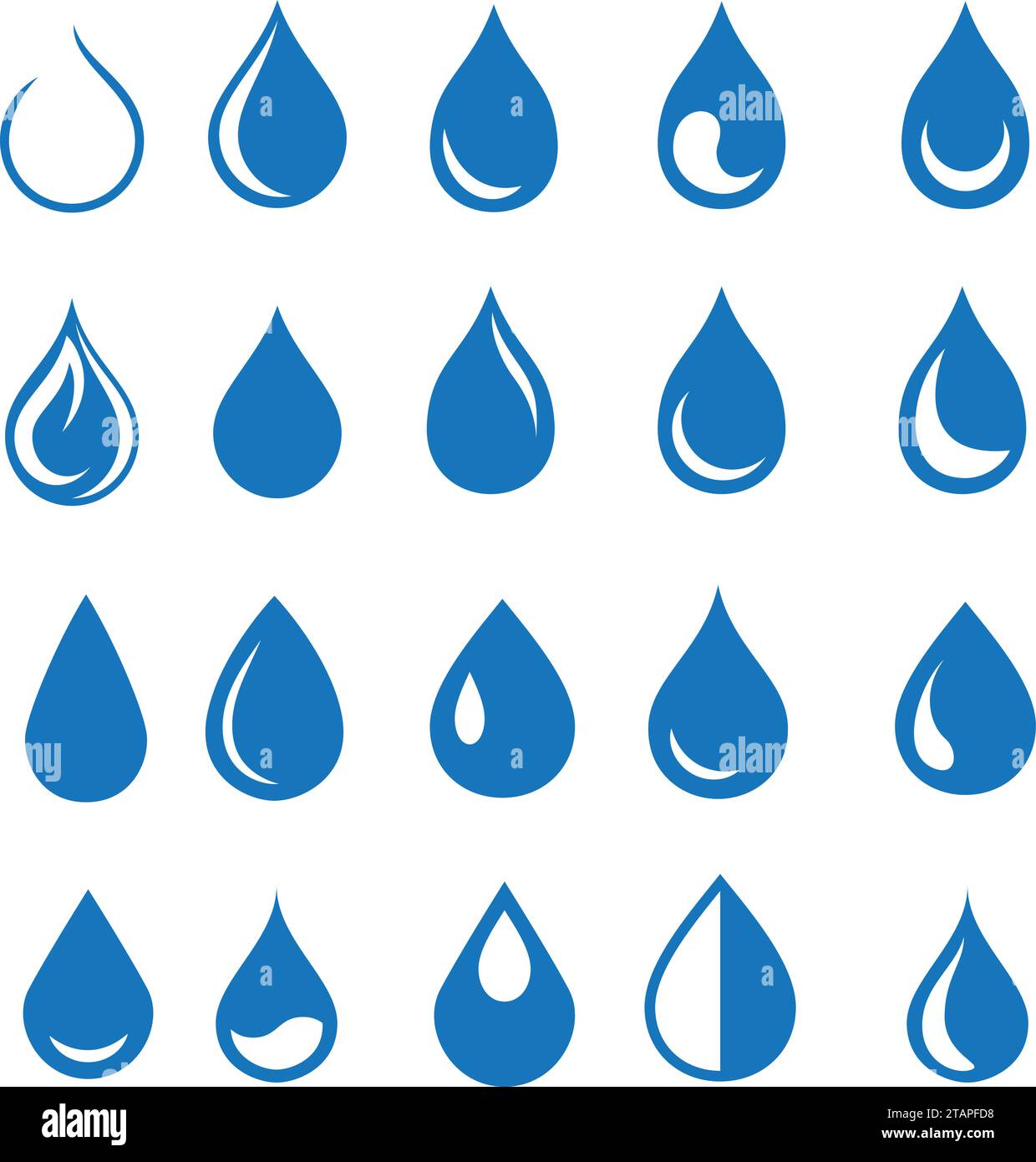 Waterdrop Stock Vector Images - Alamy