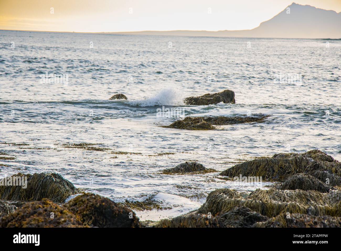 Amazing atlantic ocean sunset aerial hi-res stock photography and ...