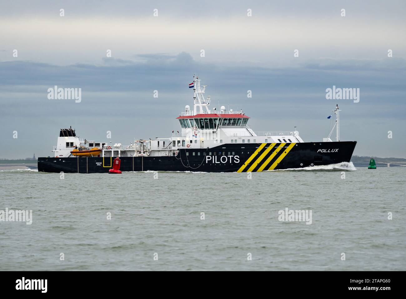 Dutch pilot vessel Pollux at sea Stock Photo - Alamy