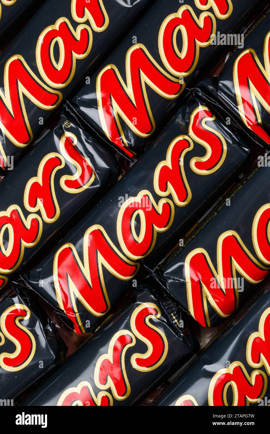 Mars Riegel Schokoriegel als Hintergrund Hochformat Stuttgart ...