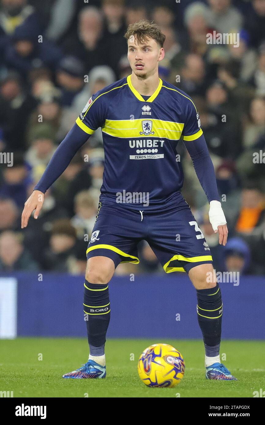 Rav van den Berg #3 of Middlesbrough during the Sky Bet Championship ...