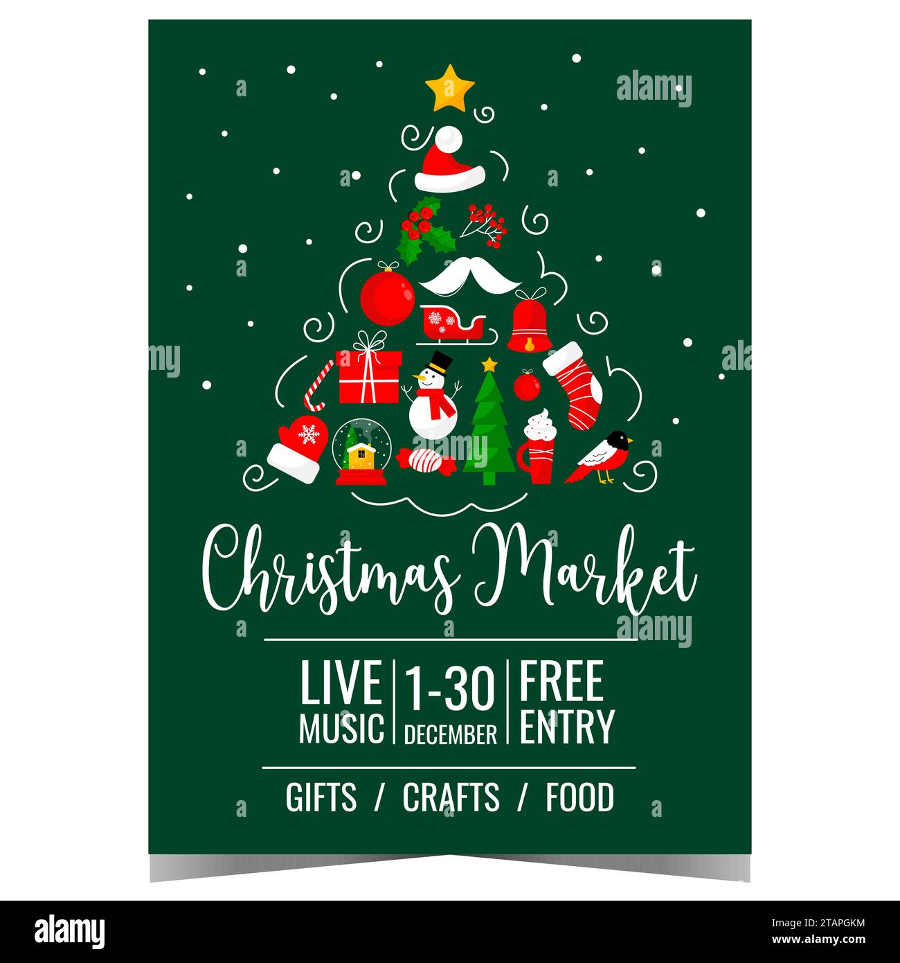 Christmas market decoration hi-res stock photography and images - Alamy