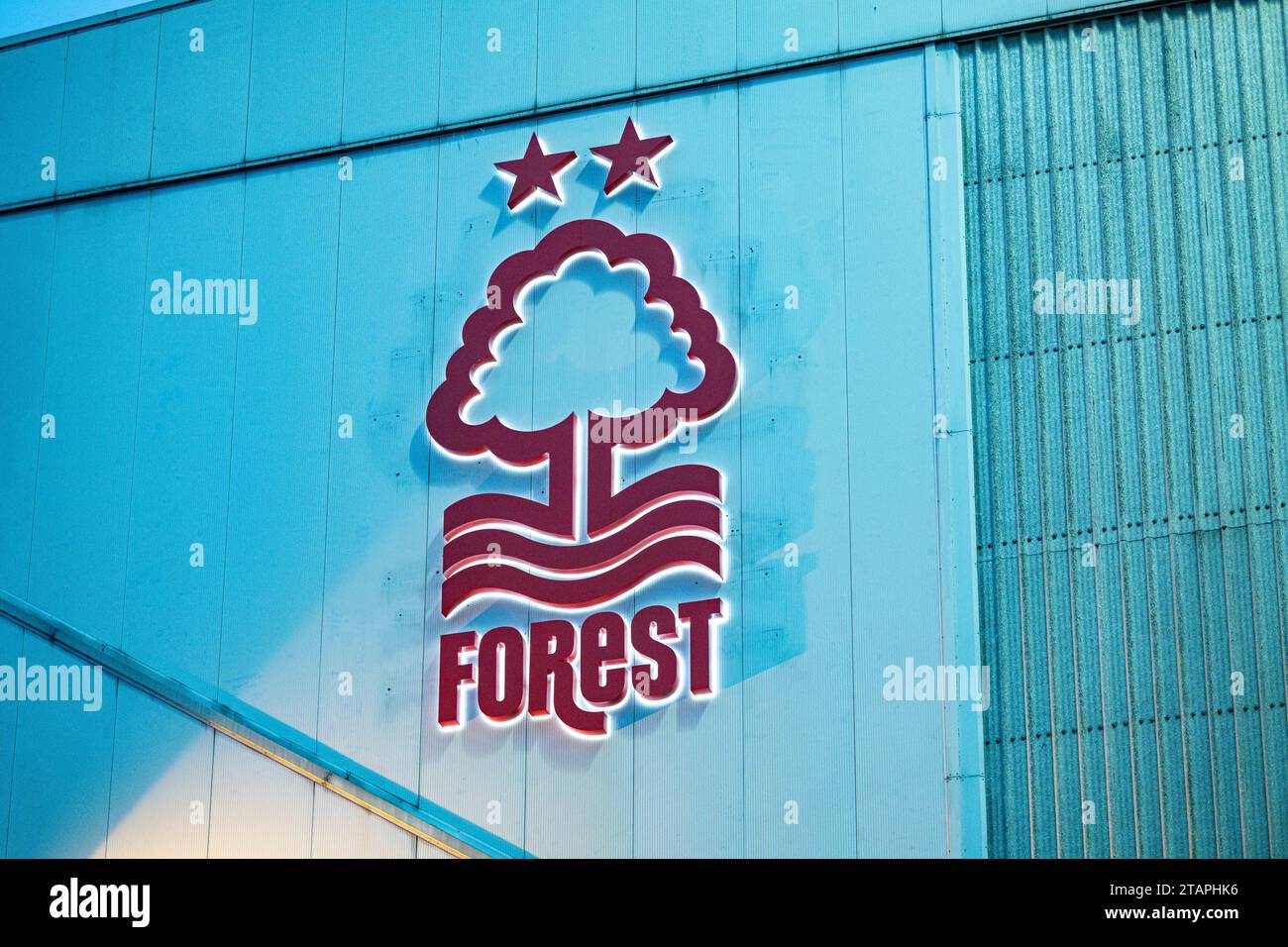 The City Ground, Nottingham, UK. 2nd Dec, 2023. Premier League Football ...