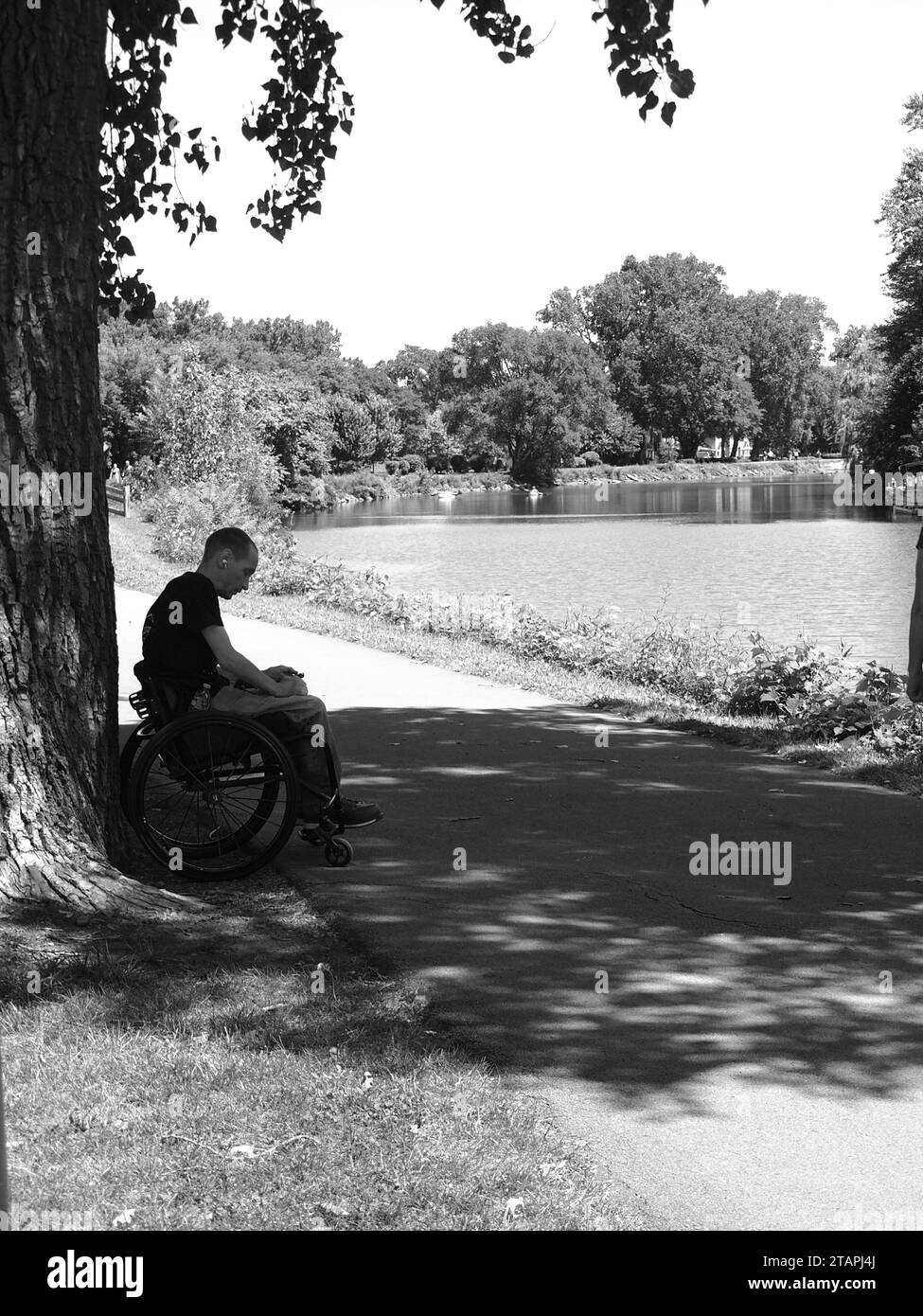 He is sitting Black and White Stock Photos & Images - Alamy