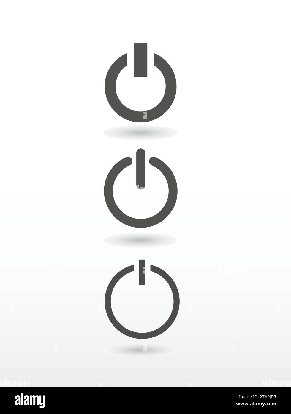 Power icon Black and White Stock Photos & Images - Alamy