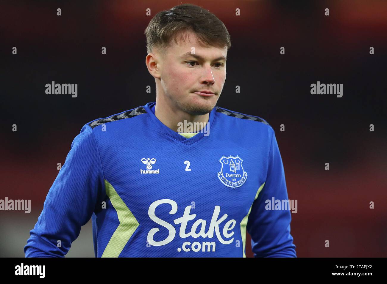 Nottingham, UK. 02nd Dec, 2023. Nathan Patterson #2 of Everton during ...