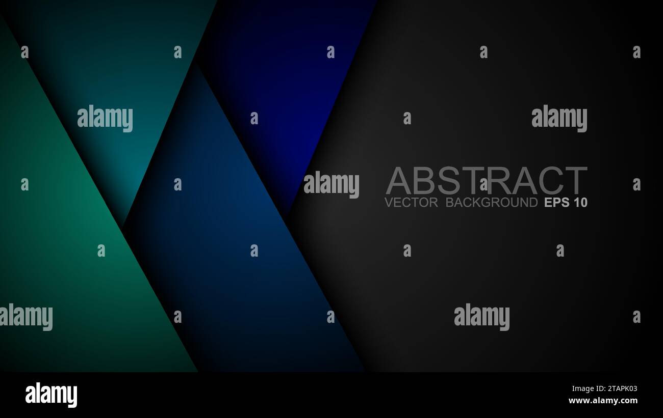 overlapping layers on space for background design Stock Vector Image ...