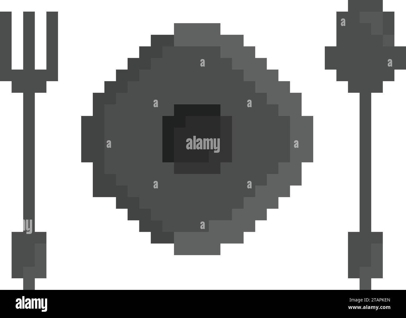 8 bit food Stock Vector Images - Alamy