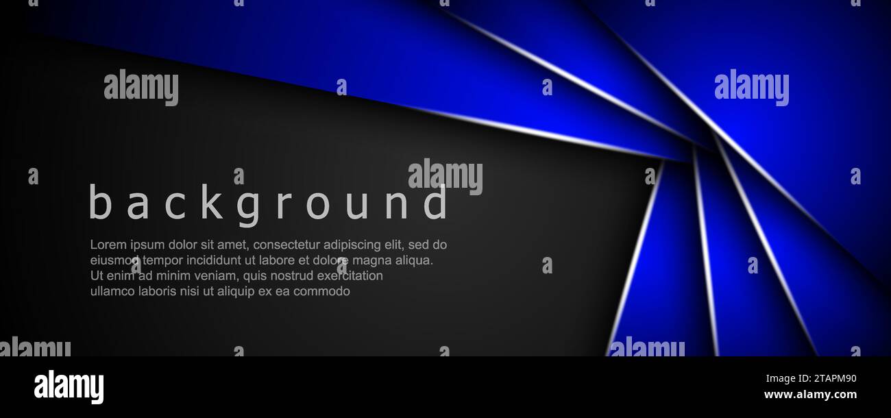 overlapping layers on space for background design Stock Vector Image ...