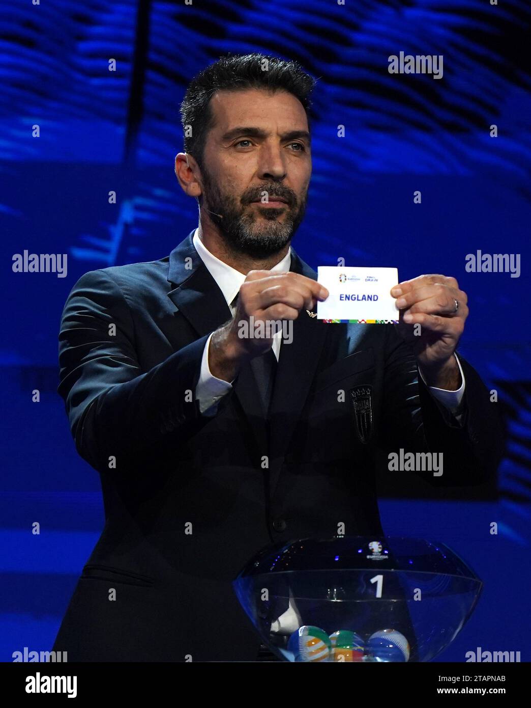 Former Italy goalkeeper Gianluigi Buffon draws out England's name which ...