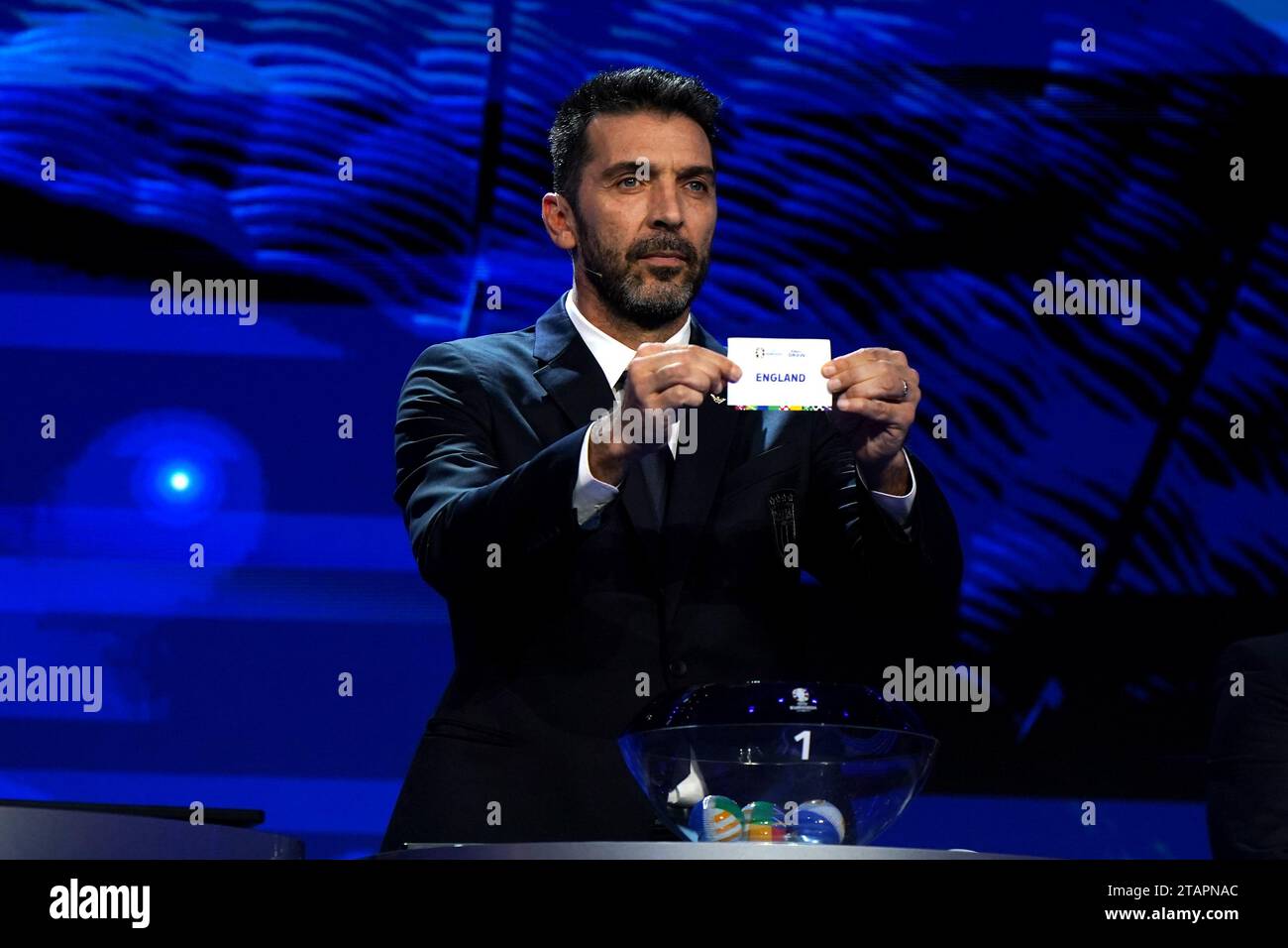 Former Italy goalkeeper Gianluigi Buffon draws out England's name which ...