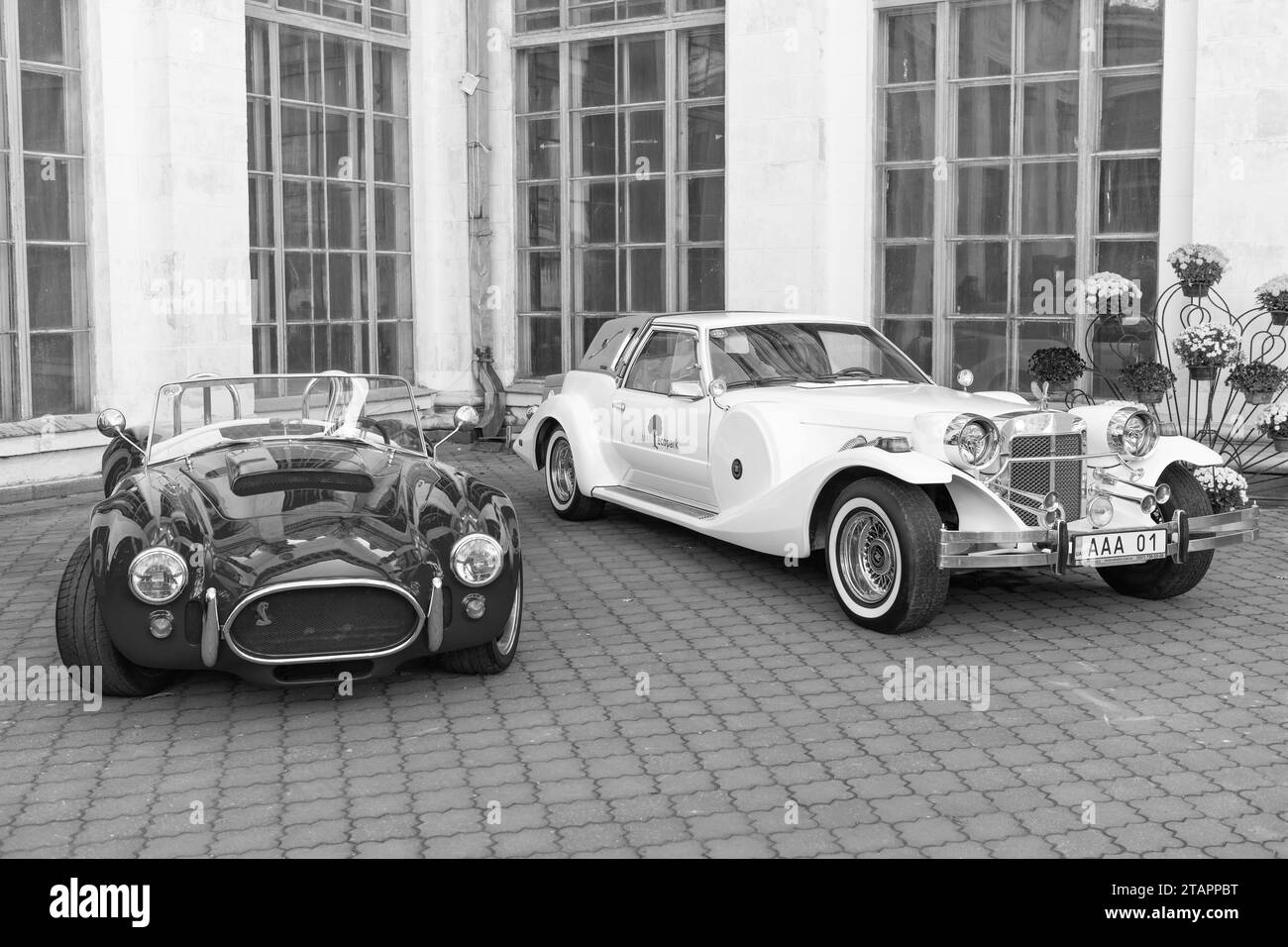 Kyiv, Ukraine - November 02, 2022: retro ac cobra and zimmer golden ...