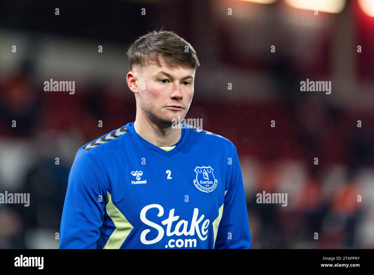 The City Ground, Nottingham, UK. 2nd Dec, 2023. Premier League Football ...