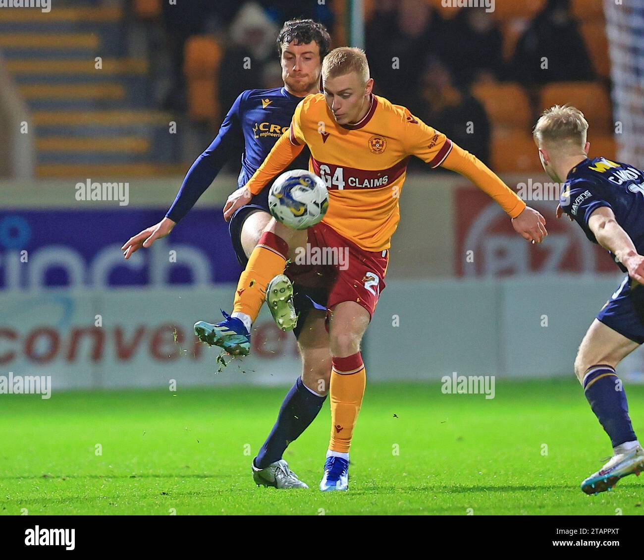 Fir Park, Motherwell, UK. 2nd Dec, 2023. Scottish Premiership Football ...