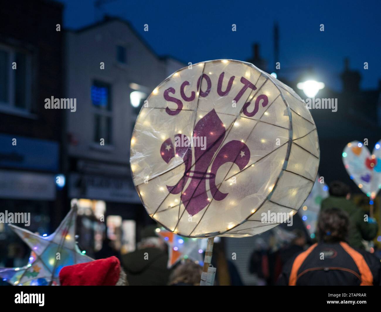 Sheerness, Kent, UK. 2nd Dec, 2023. The annual Christmas Lantern Parade ...