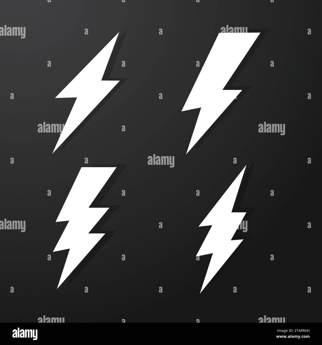 Lightning vectors Black and White Stock Photos & Images - Alamy