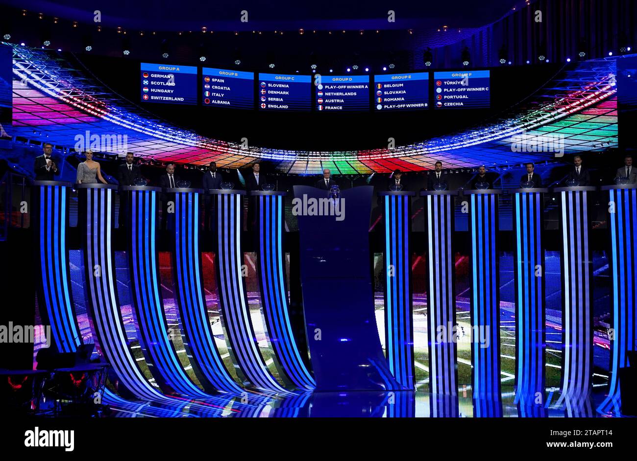 Euro 2024 groups hi-res stock photography and images - Alamy