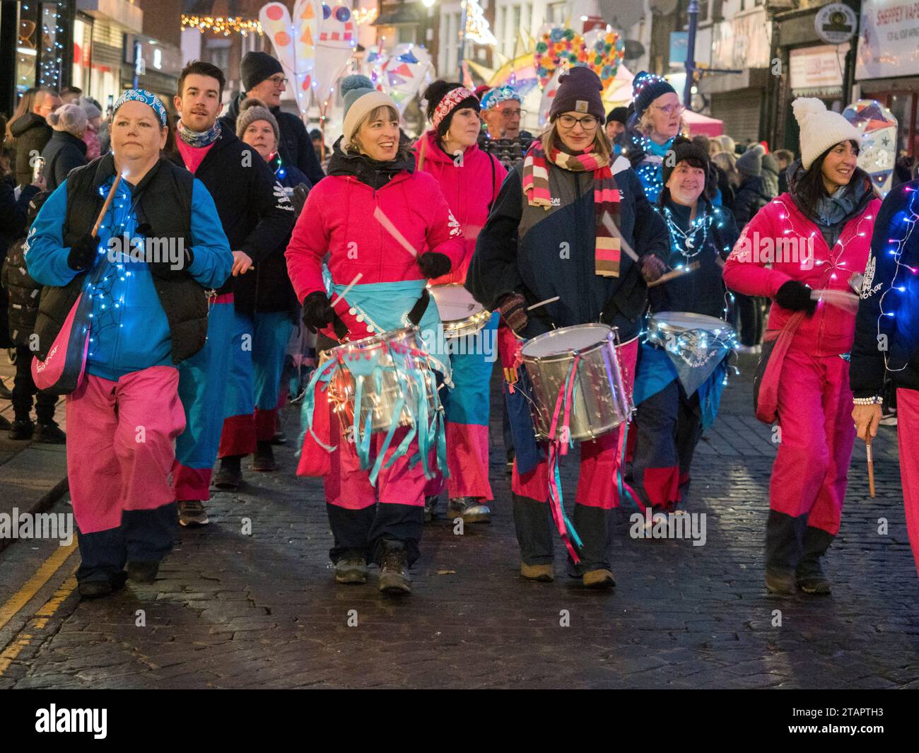 Sheerness, Kent, UK. 2nd Dec, 2023. The annual Christmas Lantern Parade ...