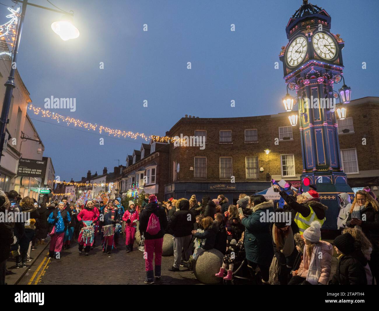 Sheerness, Kent, UK. 2nd Dec, 2023. The annual Christmas Lantern Parade ...