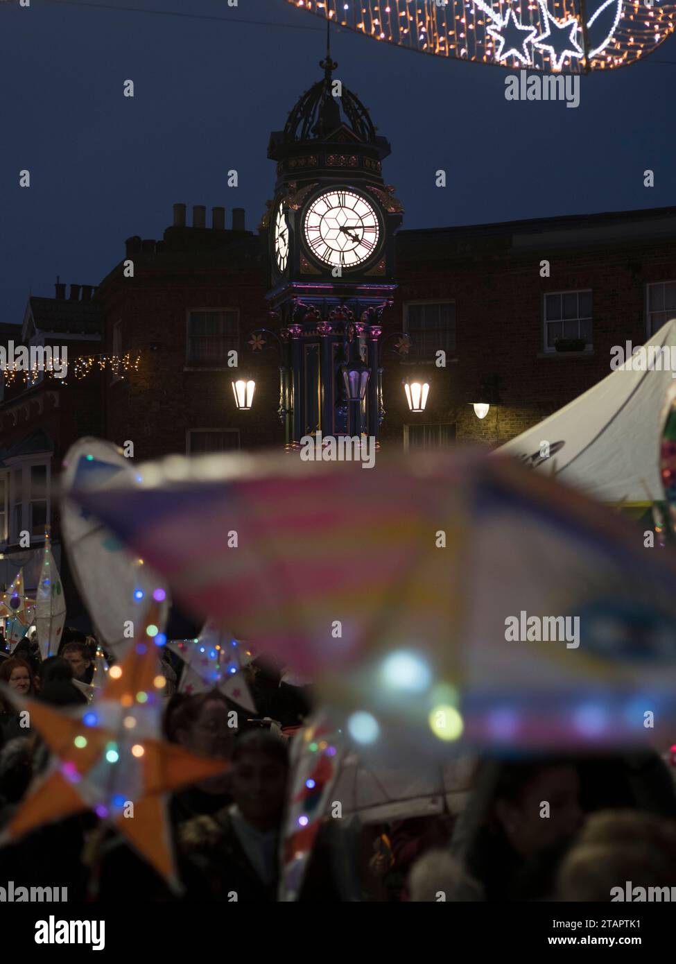 Sheerness, Kent, UK. 2nd Dec, 2023. The annual Christmas Lantern Parade ...