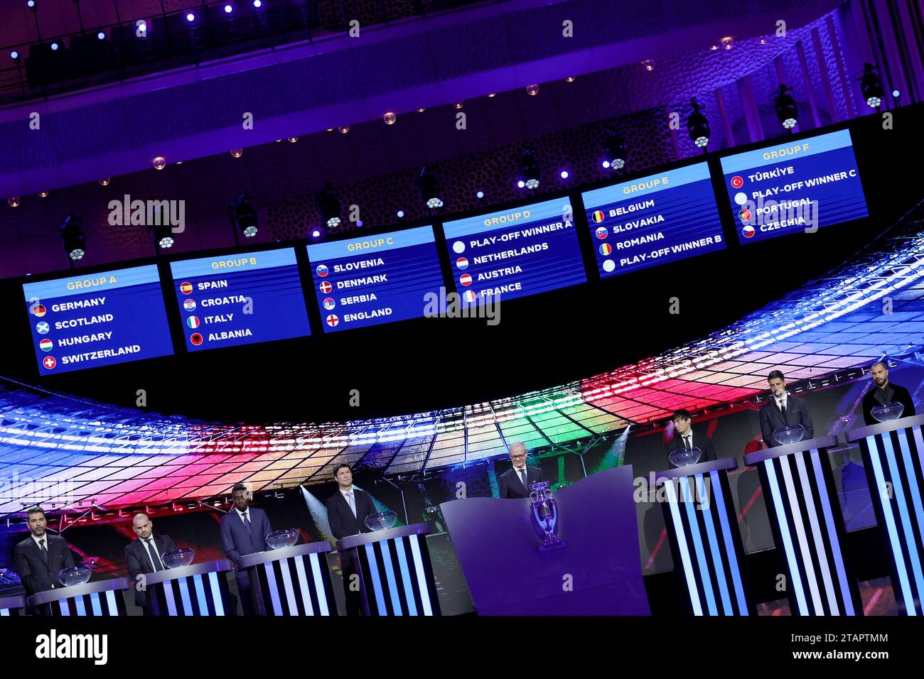 Euro 2024 groups hi-res stock photography and images - Alamy
