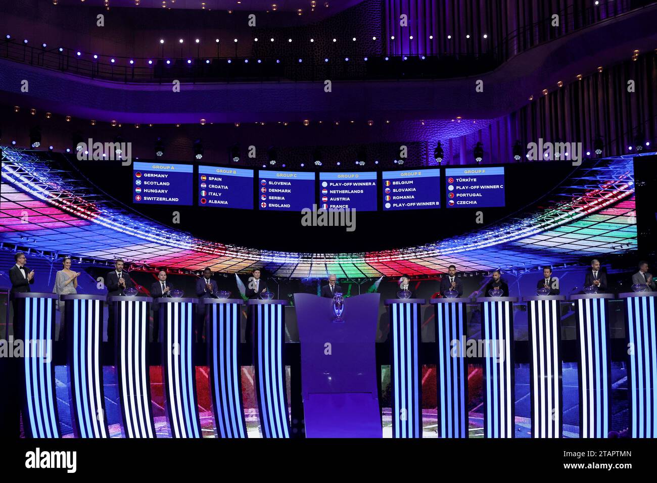 Euro 2024 draw groups hi-res stock photography and images - Alamy