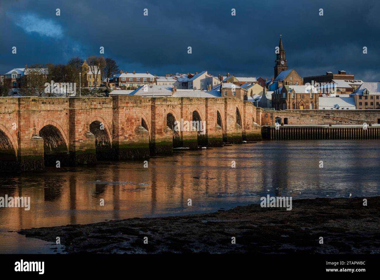 The Old Bridge built on the orders of James VI/I Berwick upon Tweed ...