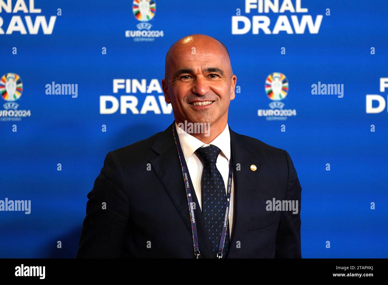 Portugal head coach Roberto Martinez arrives ahead of the UEFA Euro ...