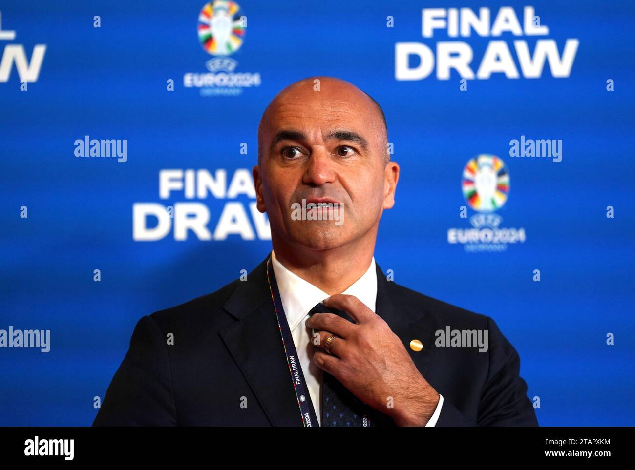 Portugal head coach Roberto Martinez arrives ahead of the UEFA Euro ...