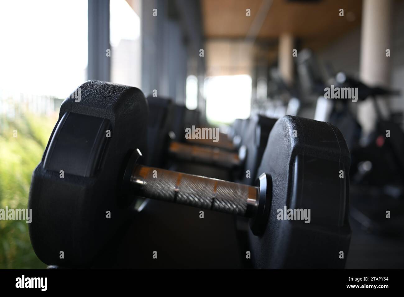 Workout gym equipment hi-res stock photography and images - Alamy
