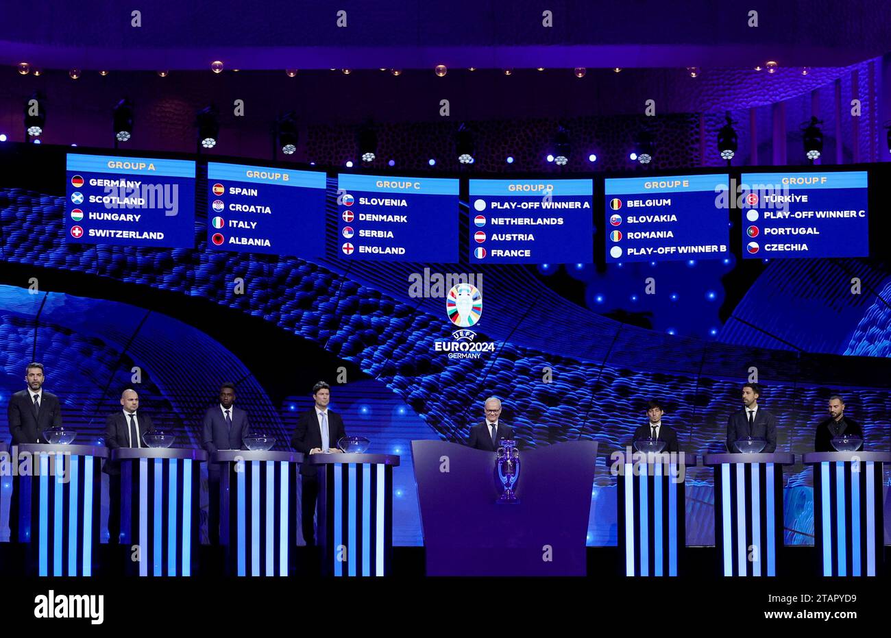 Euro 2024 groups hi-res stock photography and images - Alamy