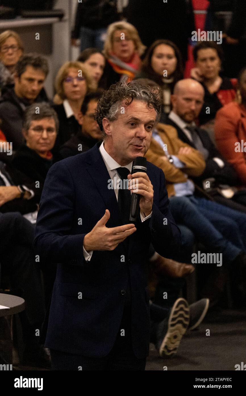 France, Occitanie, Toulouse on 2023-11-30. Christophe Bechu, the French ...