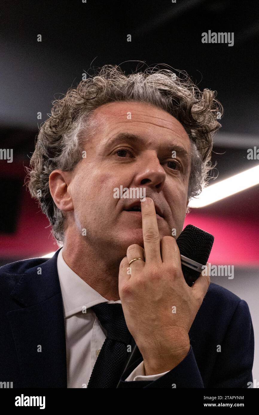France, Occitanie, Toulouse on 2023-11-30. Christophe Bechu, the French ...