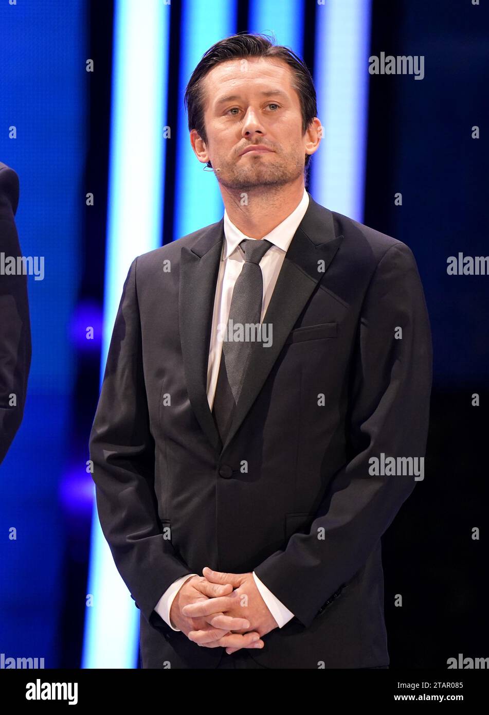 Former Arsenal player Tomas Rosicky during the UEFA Euro 2024 draw at ...