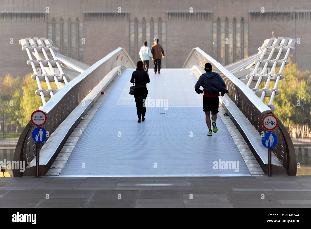 Millenium Bridge, the Millenium Bridge built at the turn of the ...