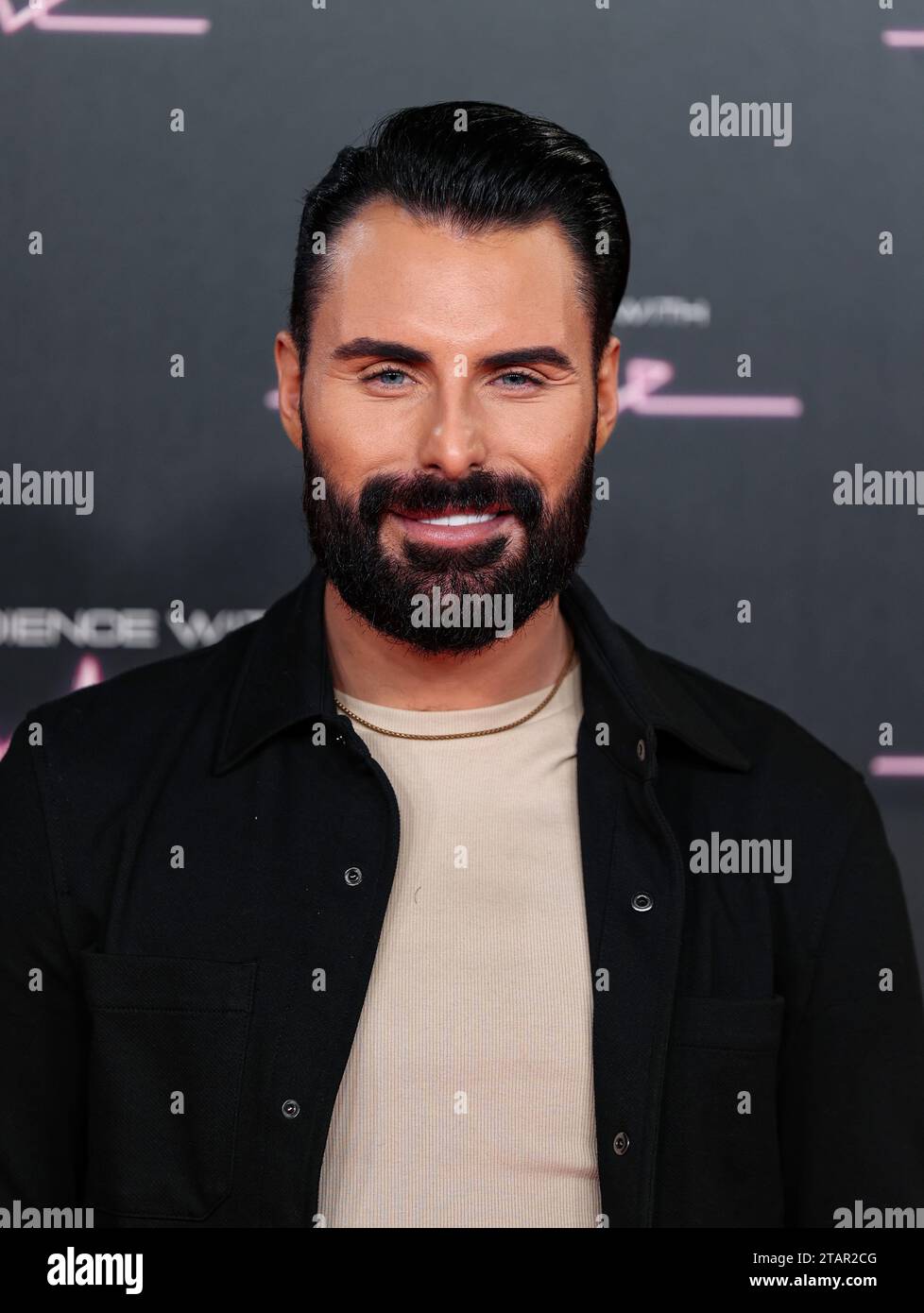 London, UK. 01st Dec, 2023. Rylan Clark seen attending An Audience With ...