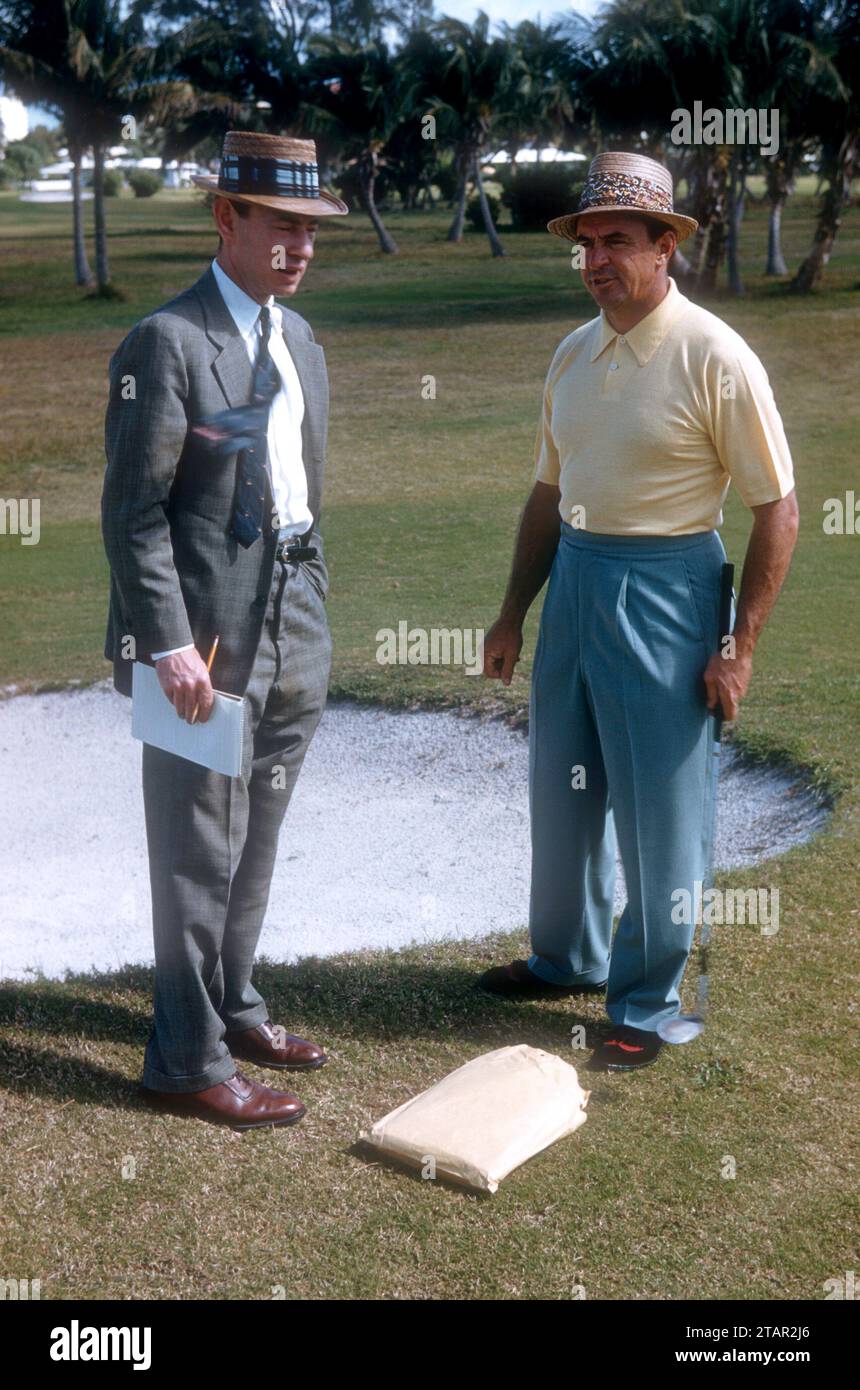 FL - FEBRUARY 2: Herbert Warren Wind (1916-2005), golf editor for ...