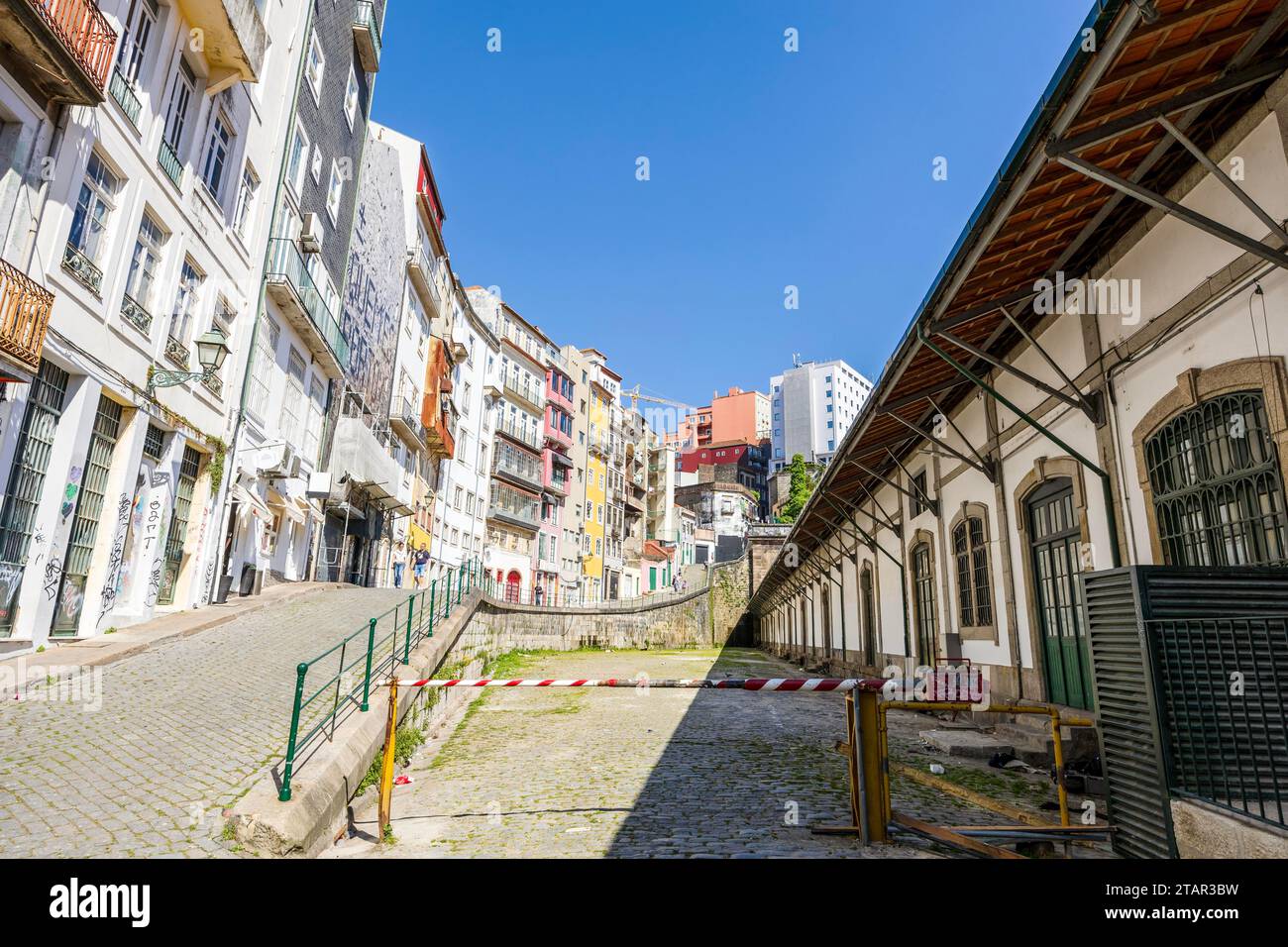Great view of Porto or Oporto the second largest city in Portugal, the ...