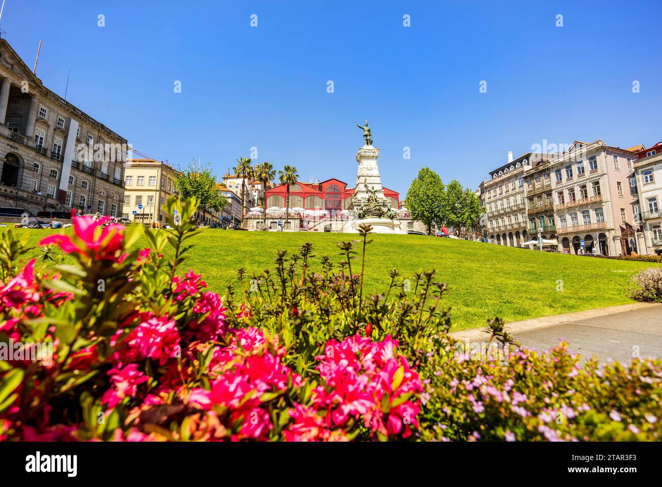Great view of Porto or Oporto the second largest city in Portugal, the ...