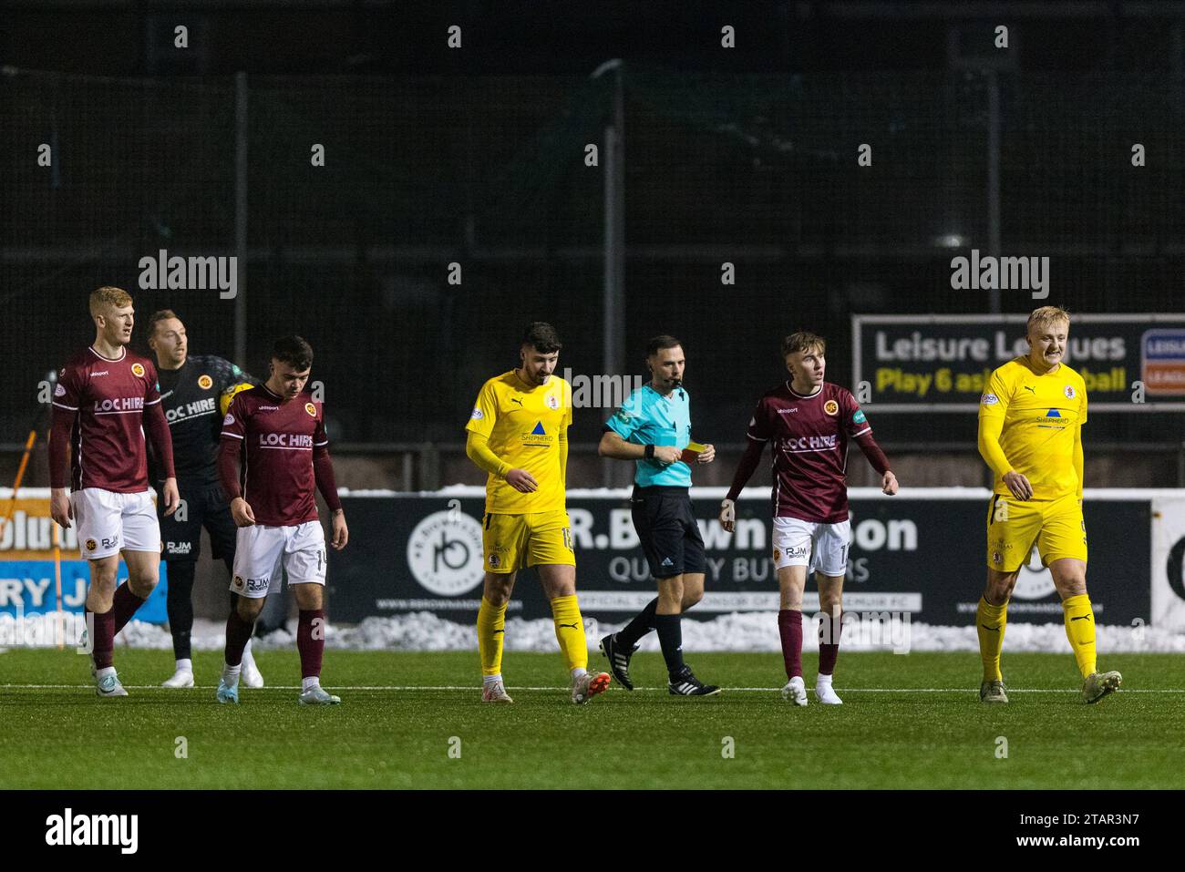 Player sent off hi-res stock photography and images - Alamy