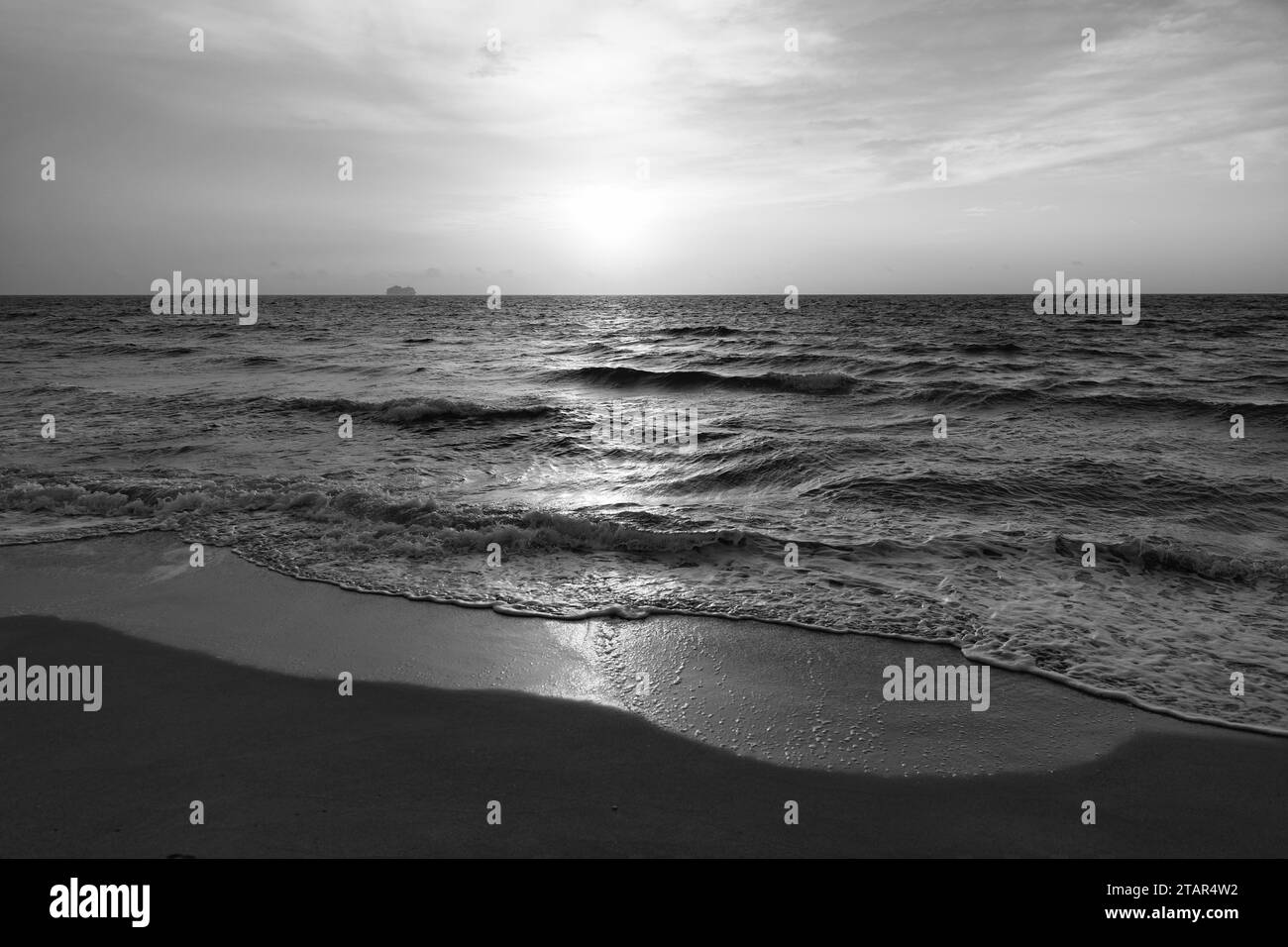 Bali summer sunrise dawn Black and White Stock Photos & Images - Alamy