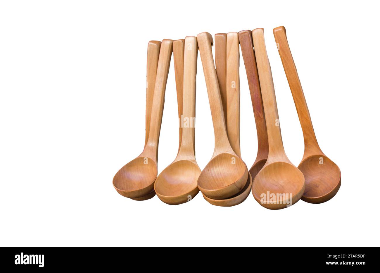 Wooden spoon isolated on white background Stock Photo - Alamy