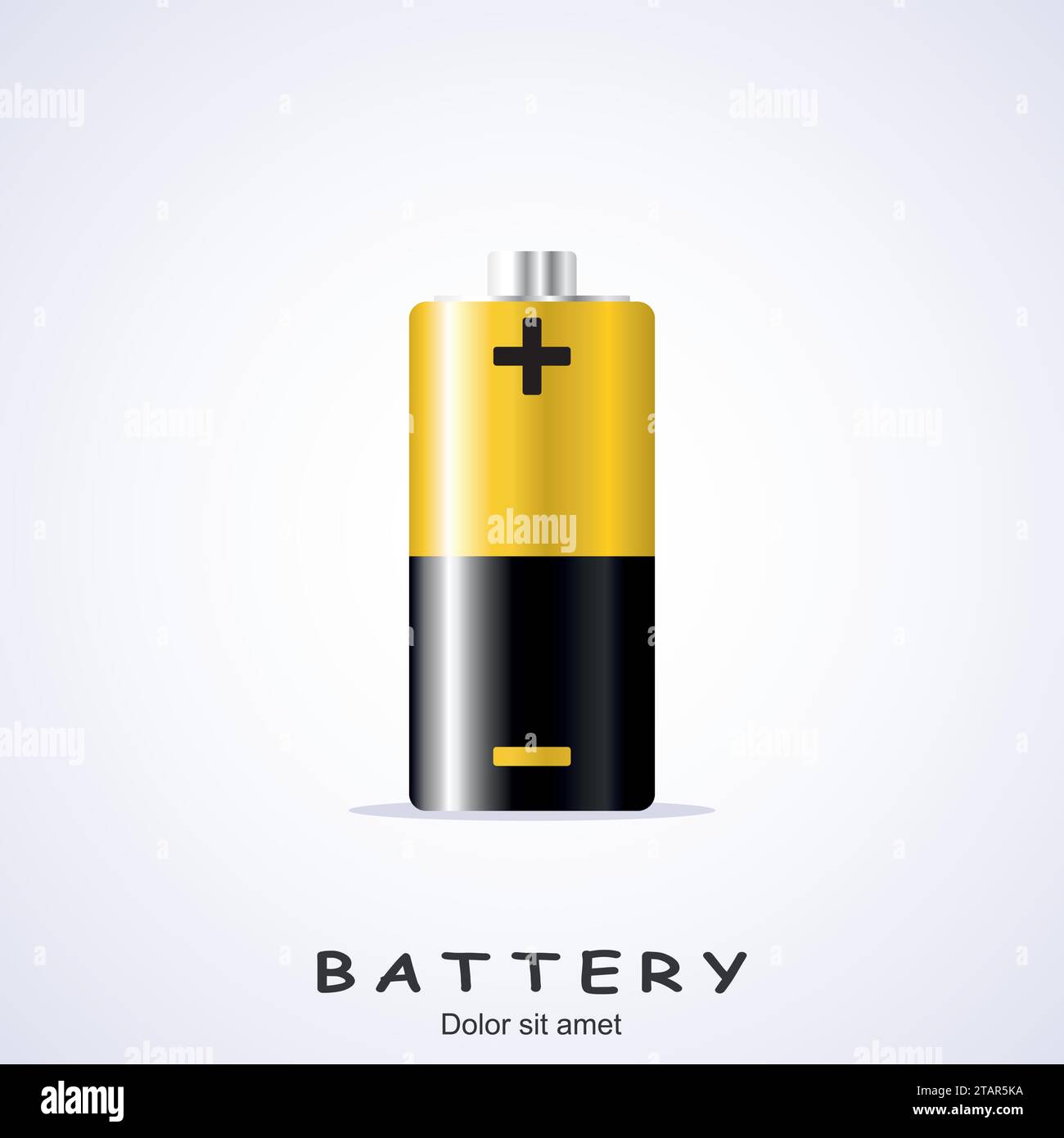 Battery icon vector image hi-res stock photography and images - Alamy
