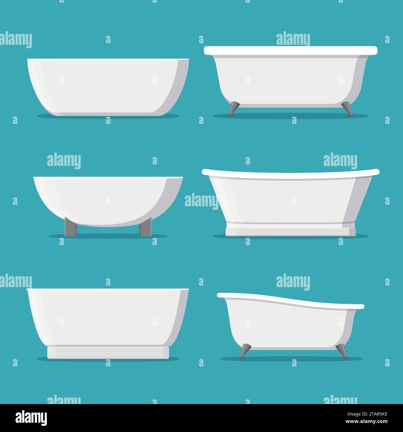 Tub vector vectors hi-res stock photography and images - Alamy